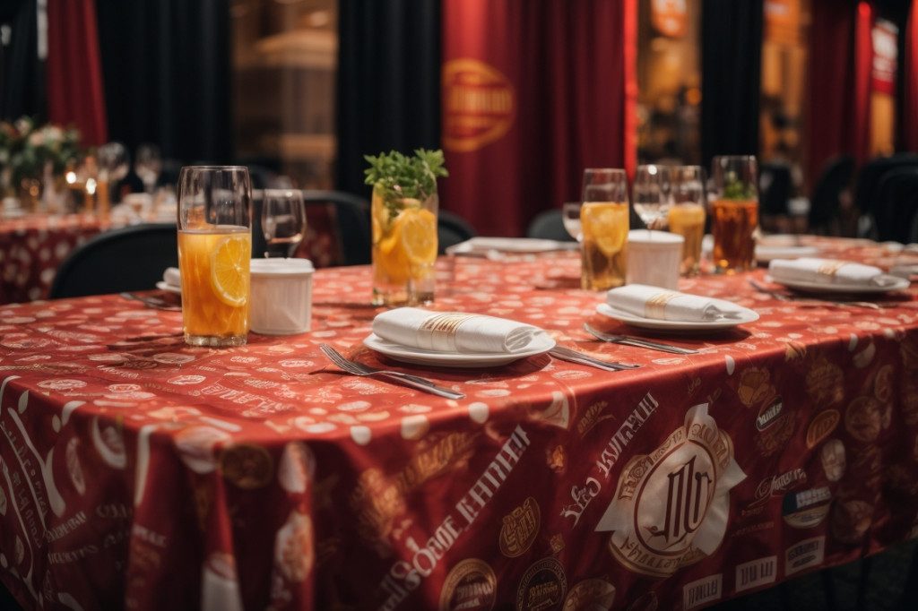 Printing Custom Tablecloths Design - Details